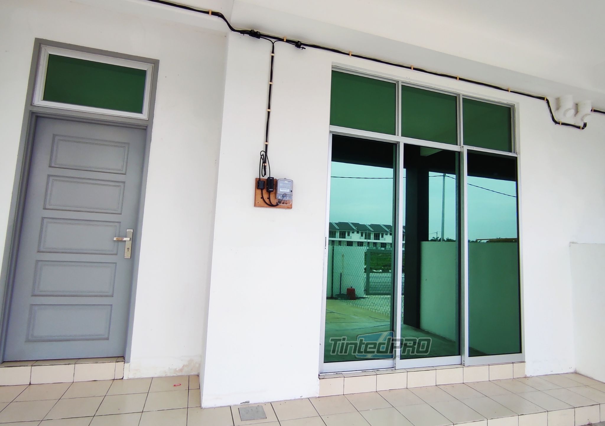 Pemasangan tinted rumah di Residensi Pr1ma Bagan Serai, Perak.